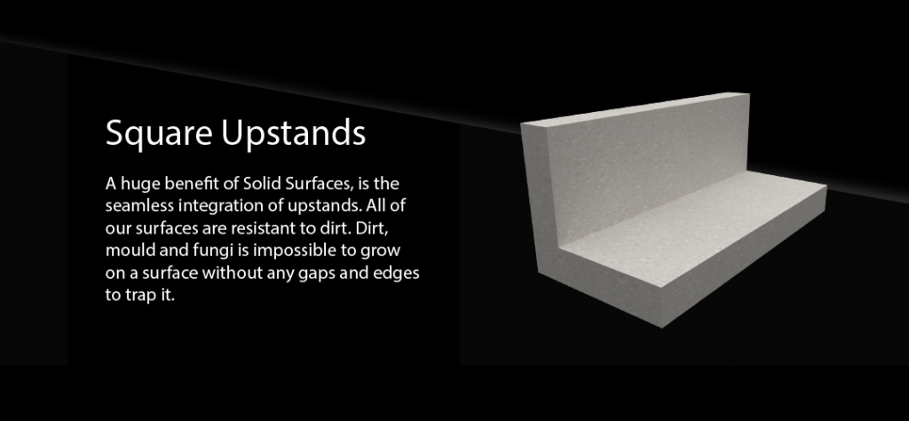 Solid Surface Upstands - Seamless worktop integration - Midlands ...
