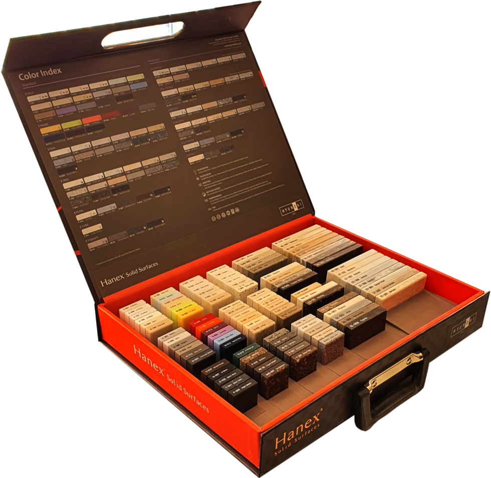 Solid Surface Products - DuPont Corian, Samsung Staron, Hanwha Hanex ...